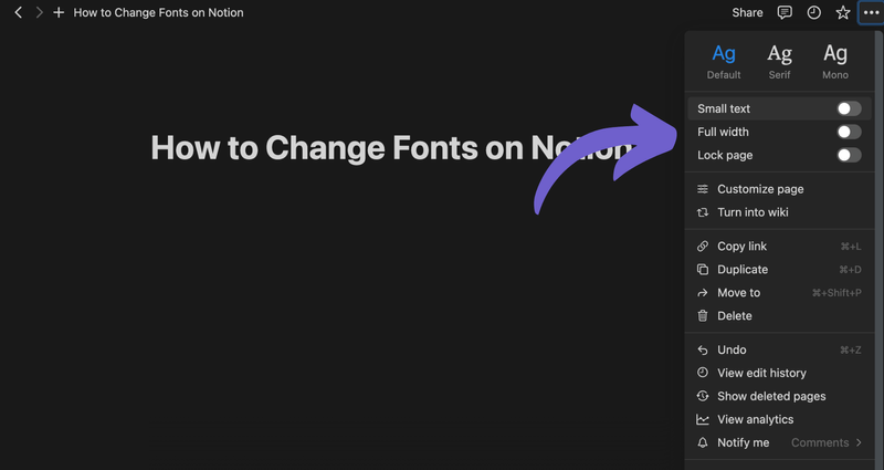 Customize Fonts in Notion: Easy Guide (5 Steps)
